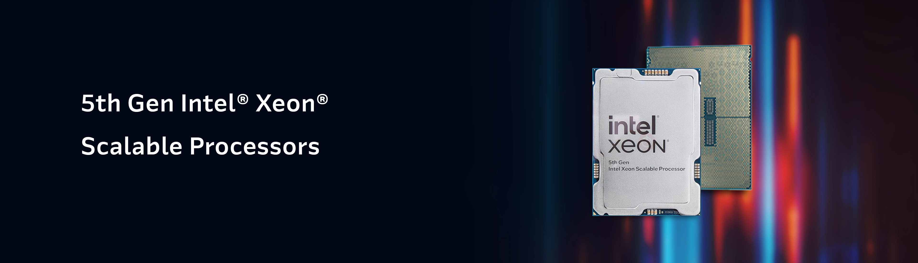 5th Gen Intel® Xeon® Scalable Processors